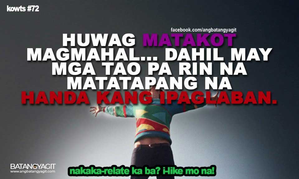 Quotes #72: Huwag matakot magmahal dahil may mga tao pa rin na ...